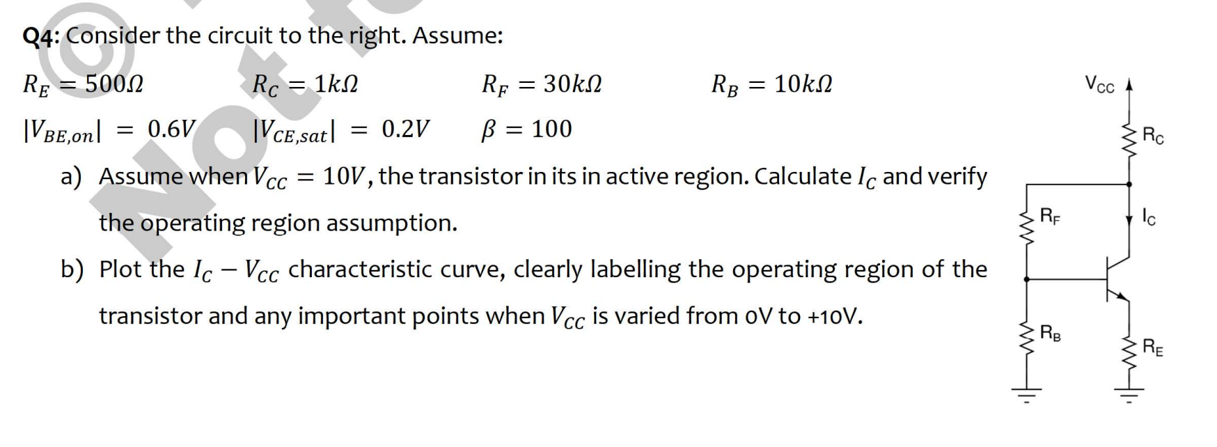 Solved Q4: Consider the circuit to the right. | Chegg.com
