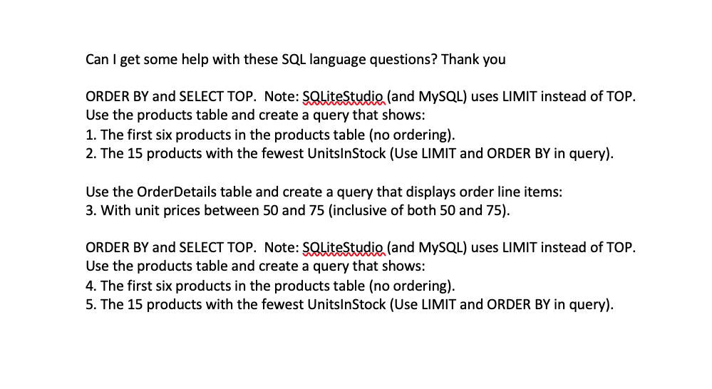Solved Can I get some help with these SQL language | Chegg.com