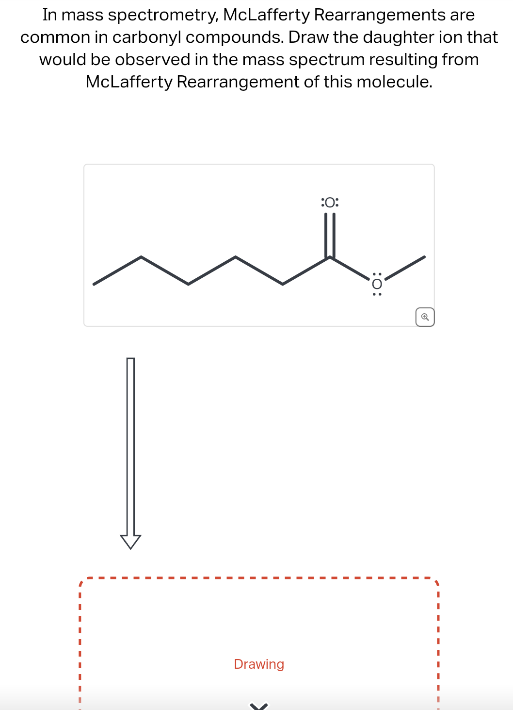 Solved In mass spectrometry, McLafferty Rearrangements are | Chegg.com