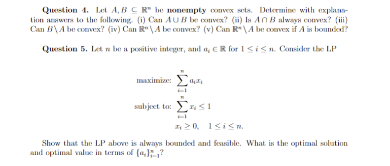 Solved Linear programming expert please. Solve both | Chegg.com