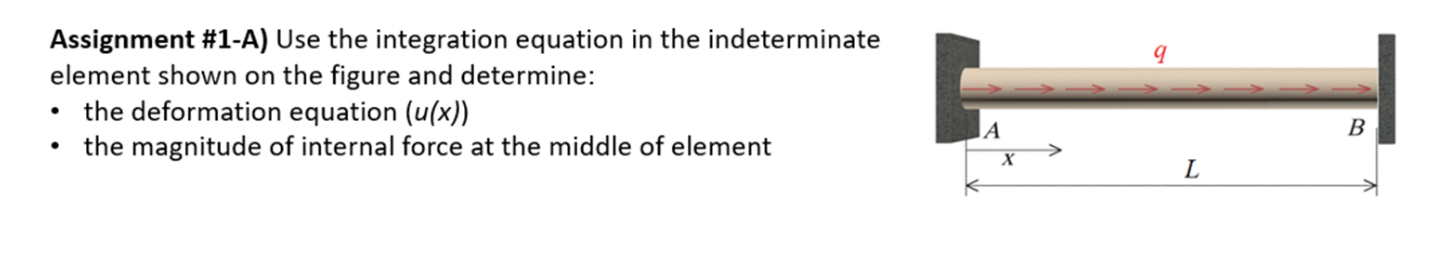 Solved Assignment #1-A) Use the integration equation in the | Chegg.com