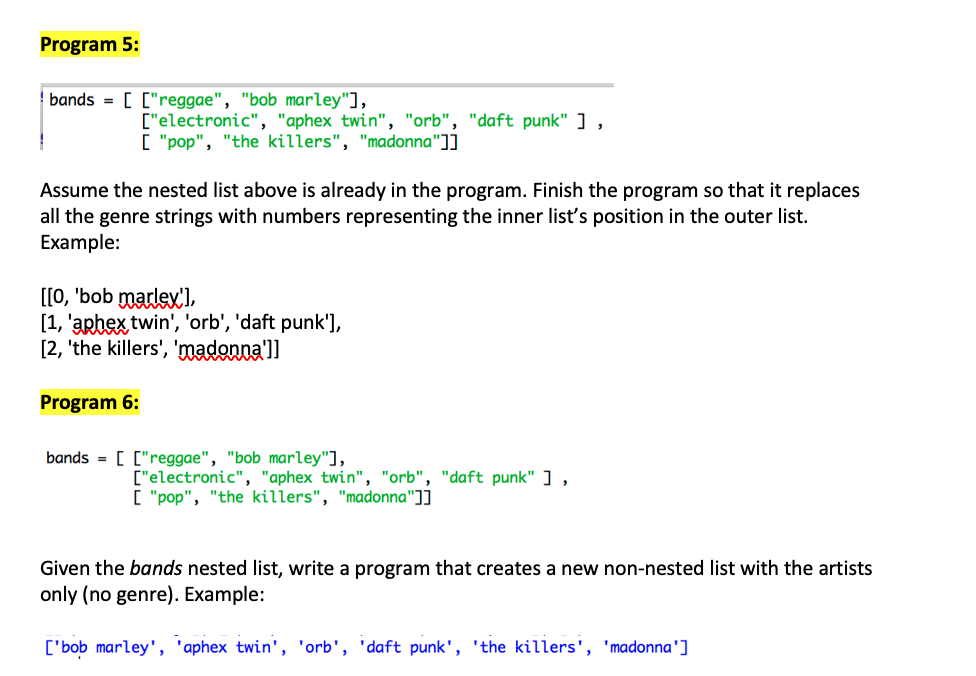 Solved Program 1: Write a program in Python that keeps track | Chegg.com