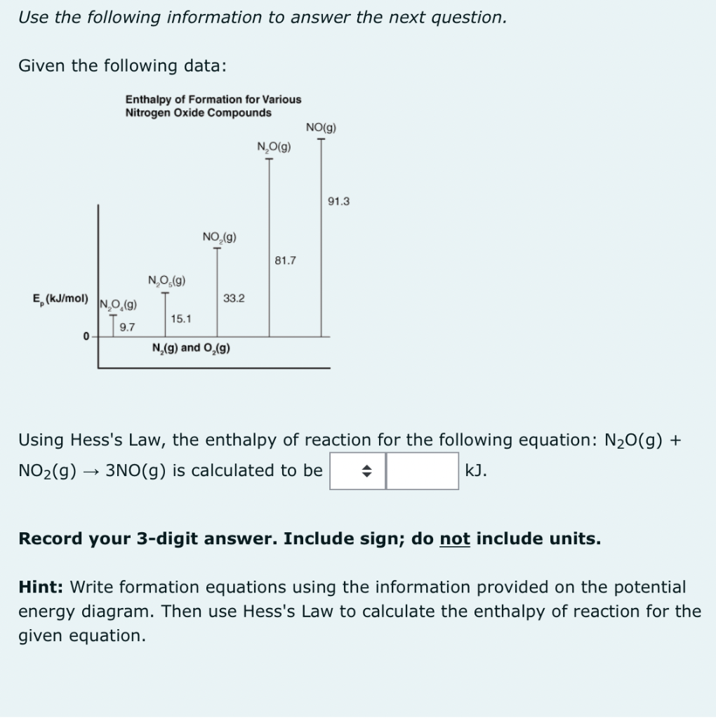 Solved Use the following information to answer the next | Chegg.com