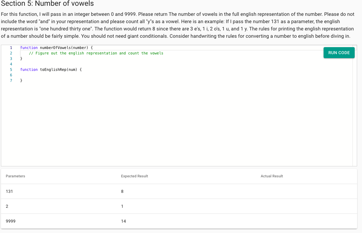Solved Section 5 Number Vowels Function Pass Integer 0 9999 Please 9213