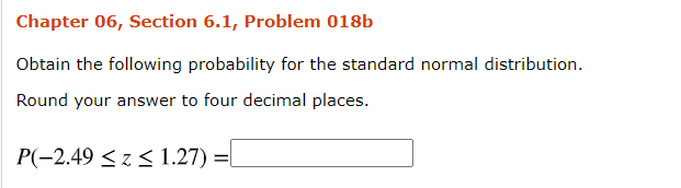 Solved Chapter 06, Section 6.1, Problem 018b Obtain the | Chegg.com