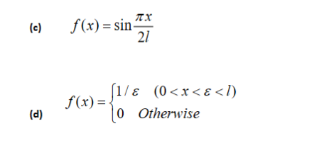 Solved Expand each of the following functions in a Fourier | Chegg.com
