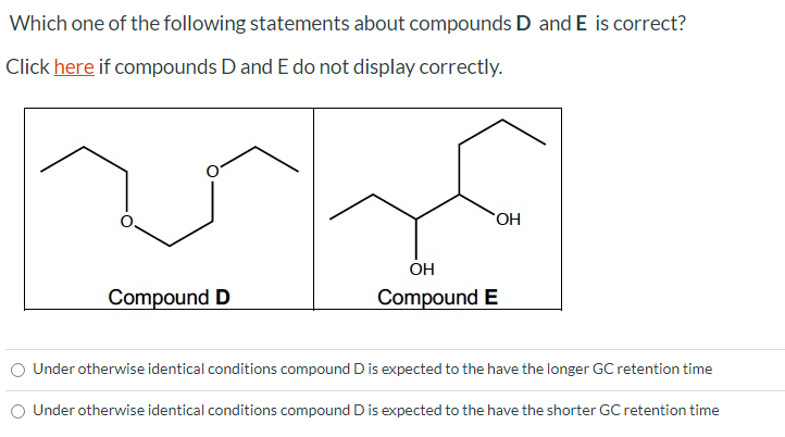 Solved Which one of the following statements about compounds | Chegg.com