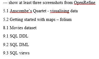Solved Complete and submit all the following Jupyter | Chegg.com