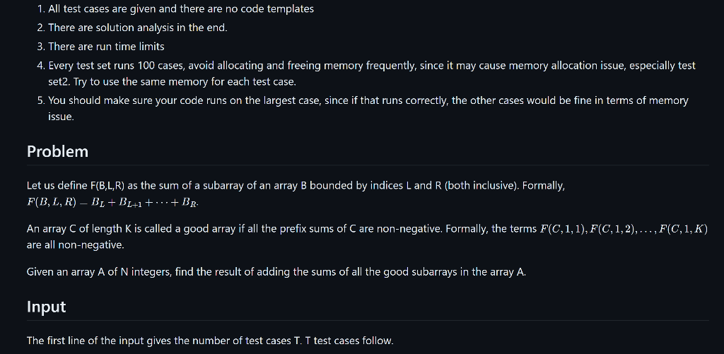 1. All test cases are given and there are no code | Chegg.com