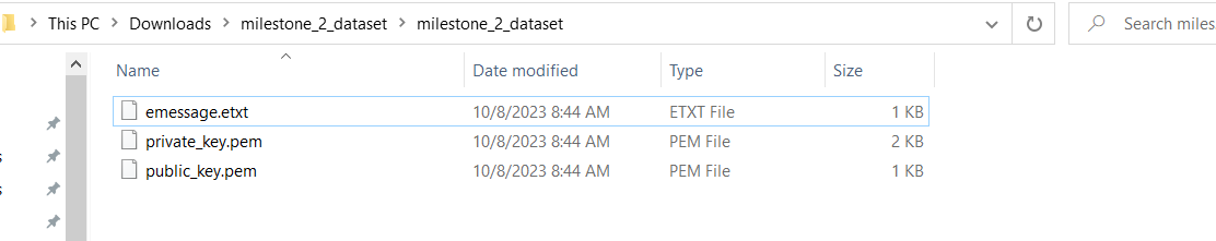 Milestone #2 Due −50 points Given an unencrypted | Chegg.com