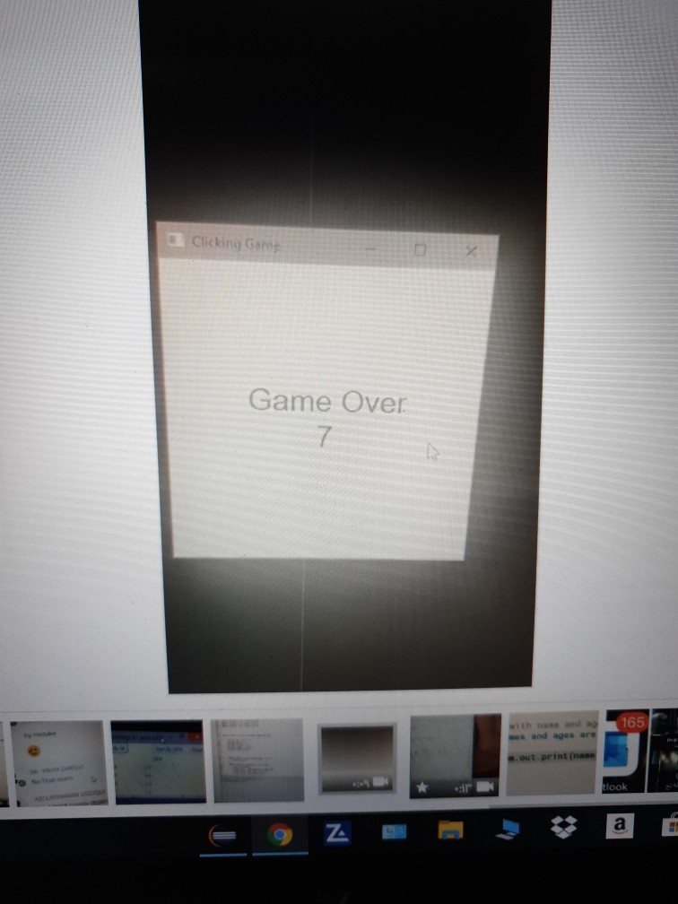 Design and implement a speed click game. In this | Chegg.com