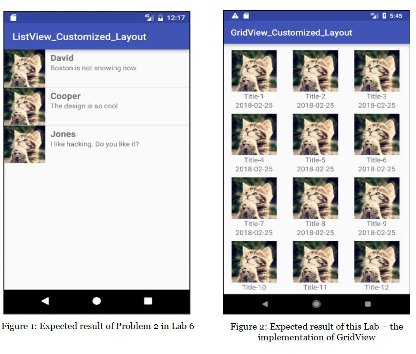 Solved (Mobile App Development) Problem 1 - Customize a | Chegg.com