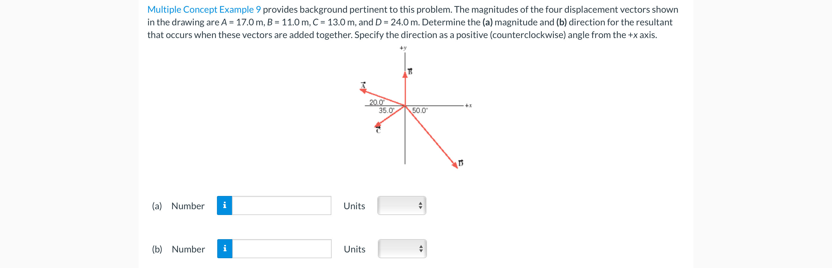 Solved Multiple Concept Example 9 provides background | Chegg.com