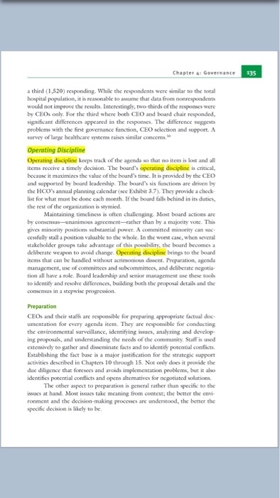 Solved THE WELL-MANAGED Healthcare Organization EIGHTH | Chegg.com