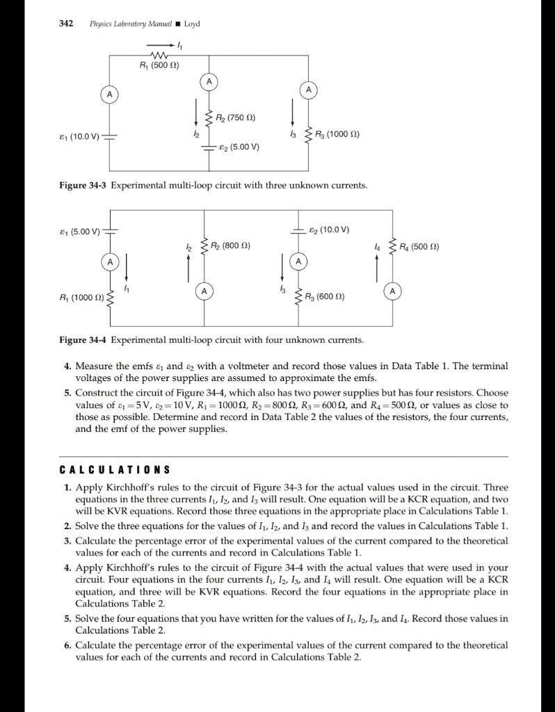 342 Physics Laboratory Mamaal Loyd Figure 34-3 | Chegg.com