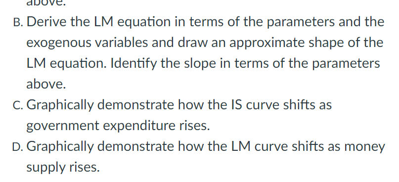 Solved A closed (i.e., no exports or imports) Keynesian | Chegg.com