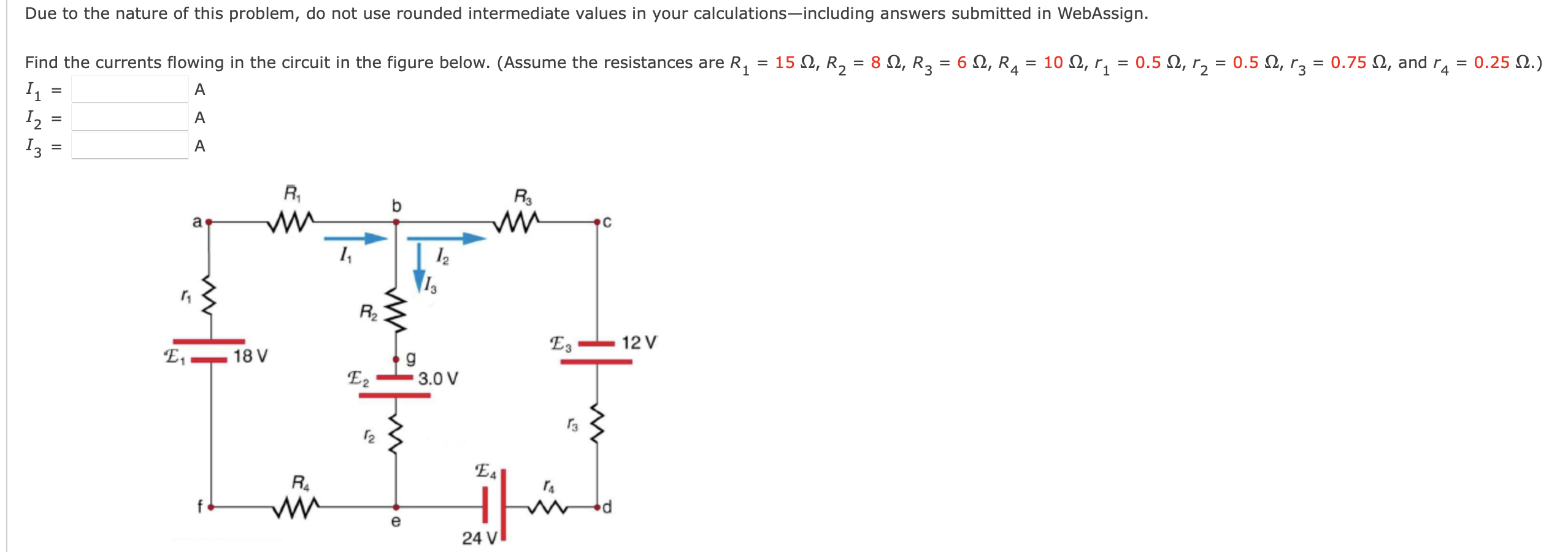 Solved Due to the nature of this problem, do not use rounded | Chegg.com