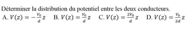 Solved Ex1. Two flat and parallel metallic conductors of | Chegg.com