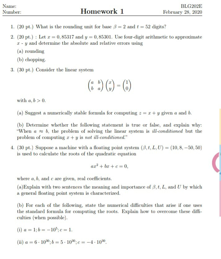 I will upvote if u will solve all of them clearly and | Chegg.com