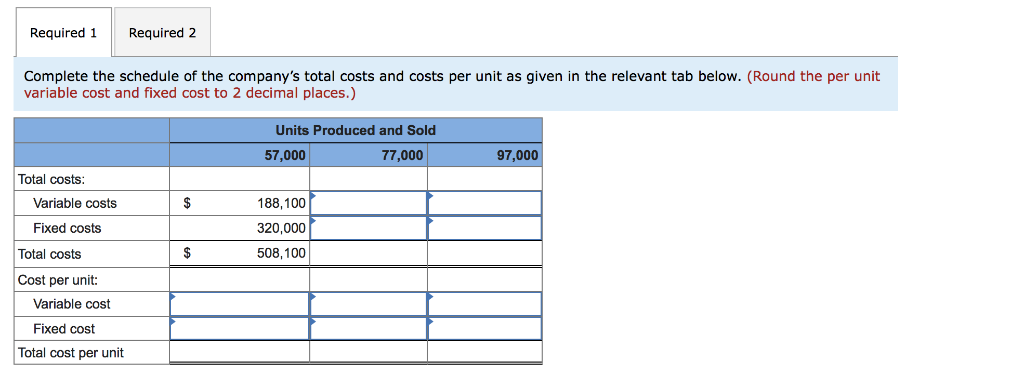 Solved Exercise 1-11 Cost Behavior; Contribution Format | Chegg.com