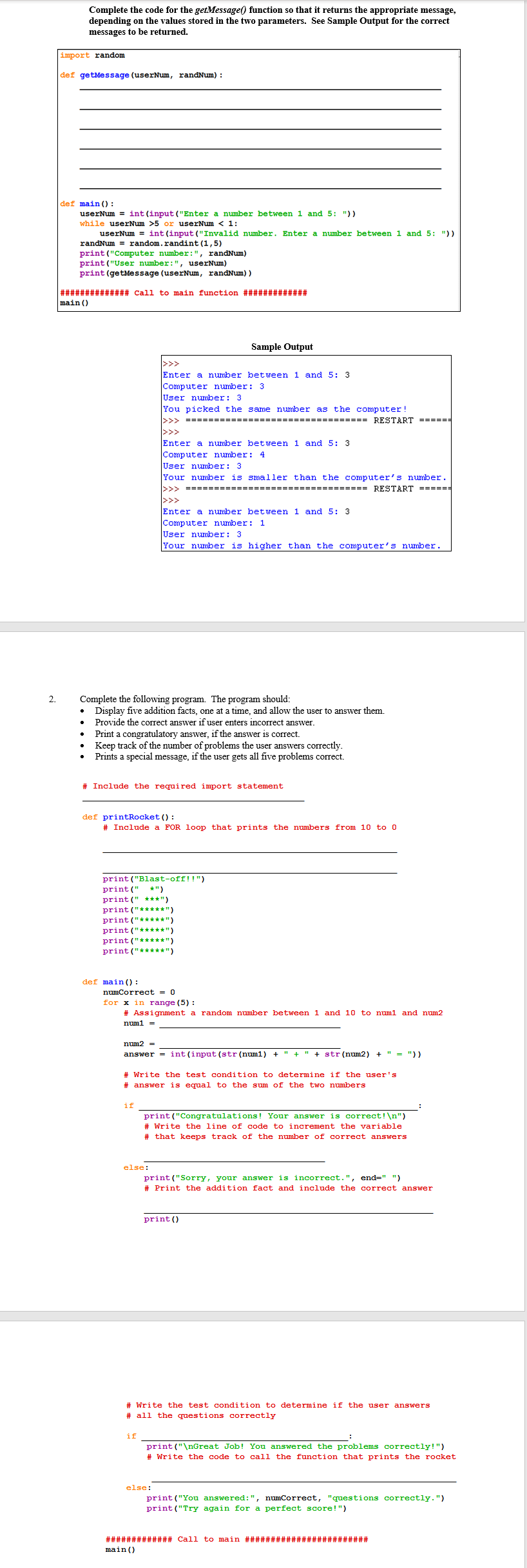 Solved Learning Objectives Students will be able to: | Chegg.com