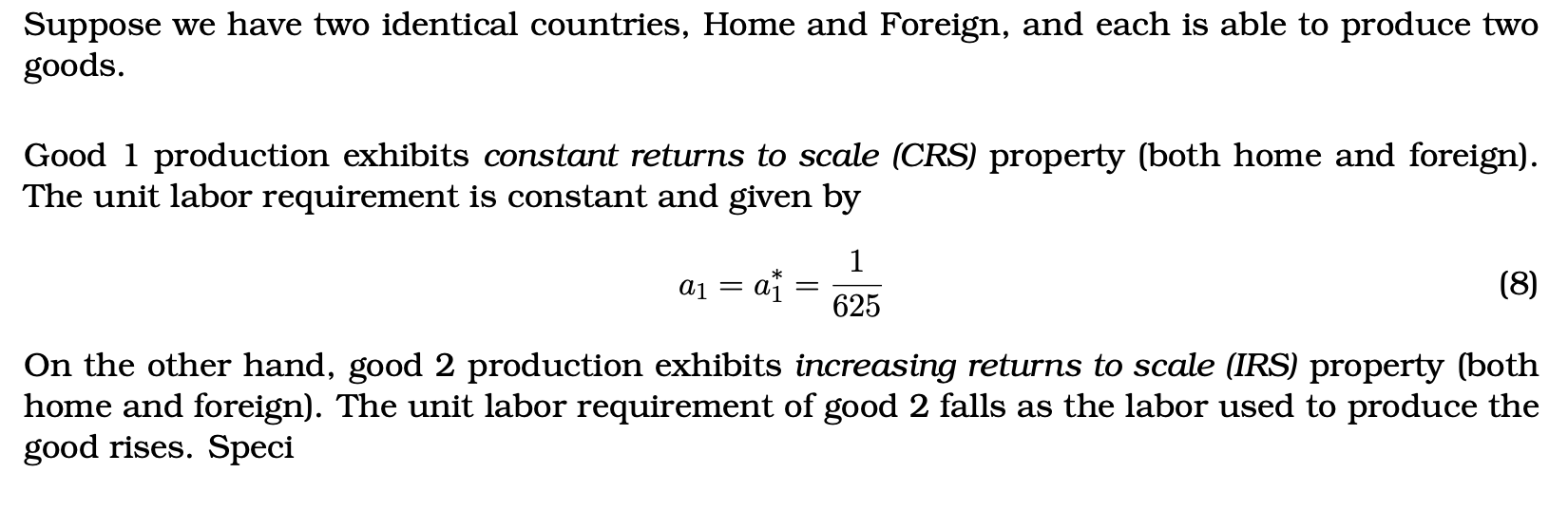 Solved Suppose we have two identical countries, Home and | Chegg.com