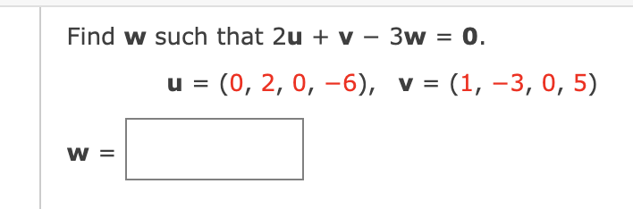 Solved Write v as a linear combination of u1, U2, and u3, if | Chegg.com