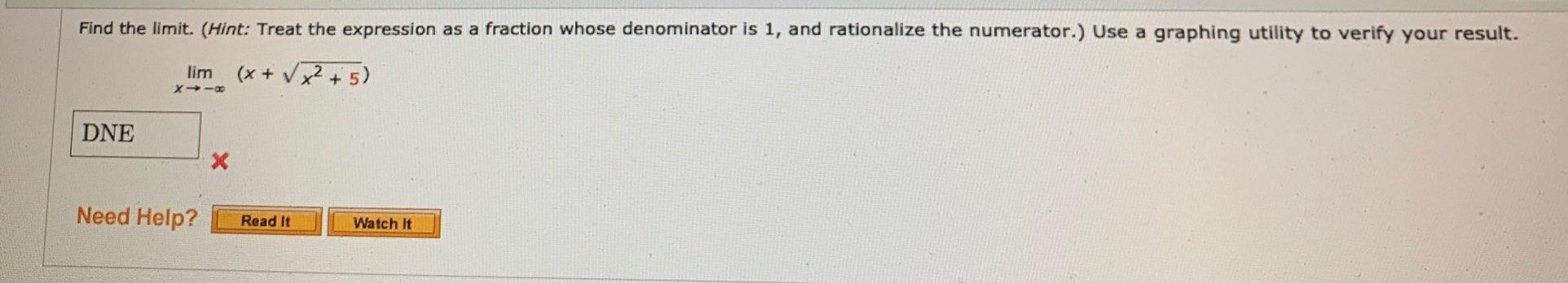 Solved Find the limit. (Hint: Treat the expression as a | Chegg.com