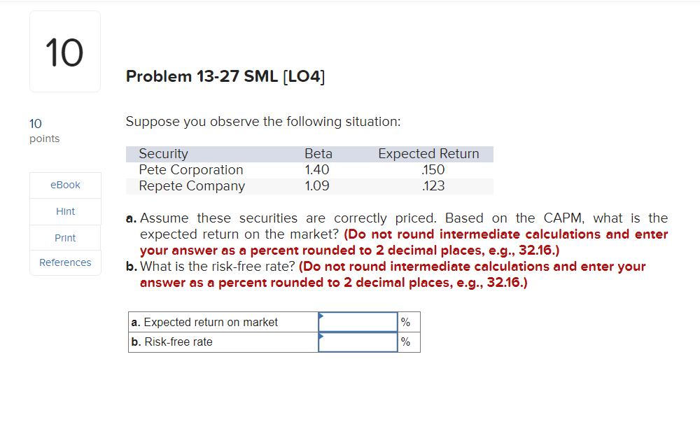 Solved Suppose you observe the following situation: a. | Chegg.com