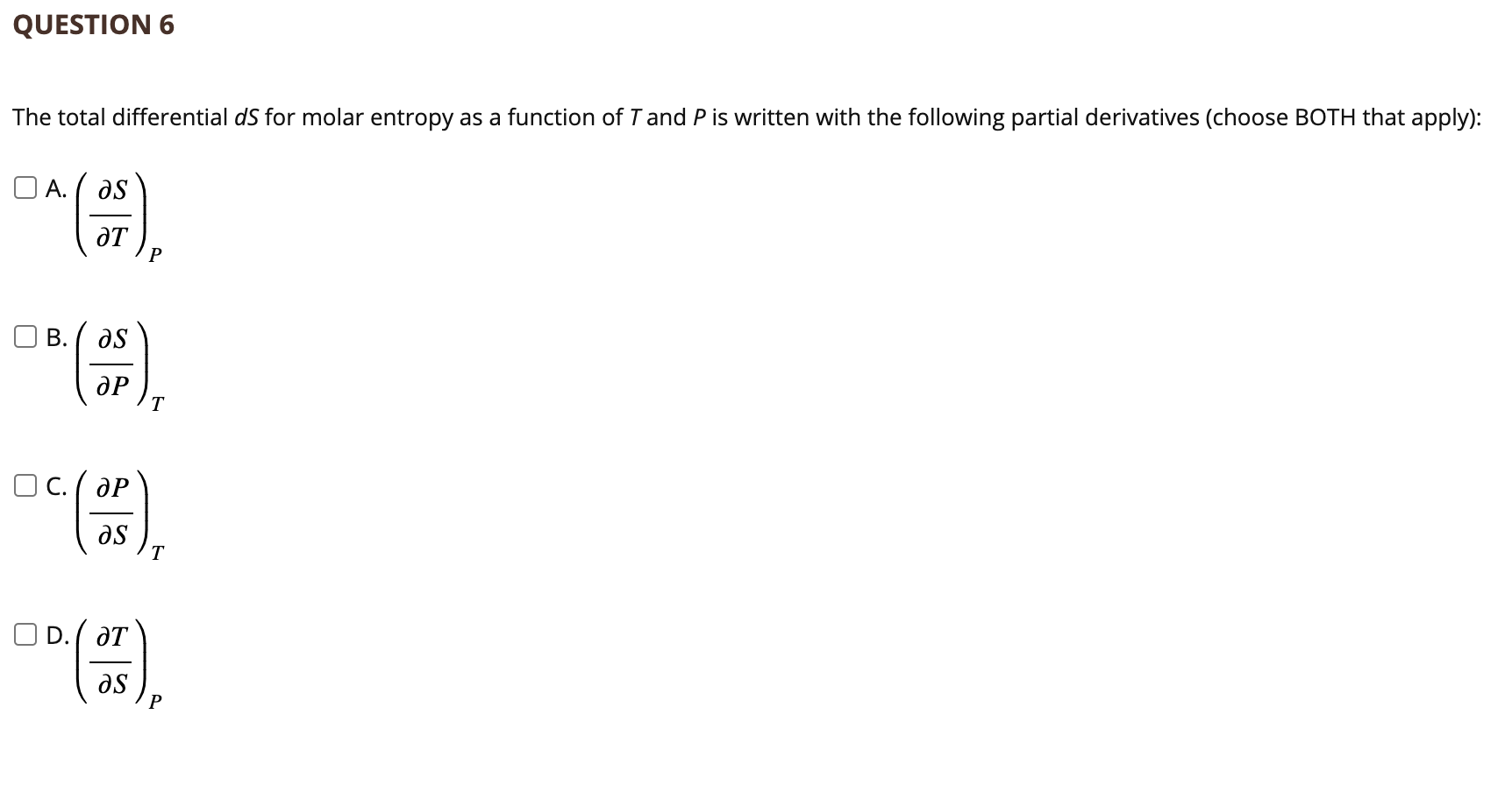 Solved Which of the following ALWAYS apply? Choose one or | Chegg.com
