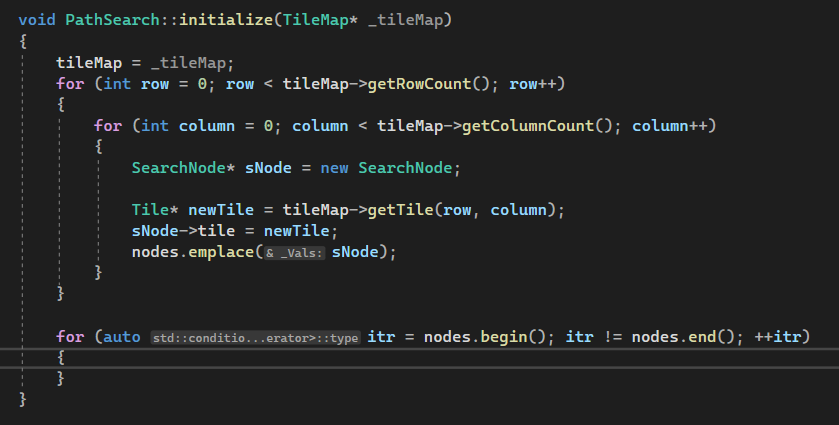 Solved Been trying to create a breadth first search | Chegg.com