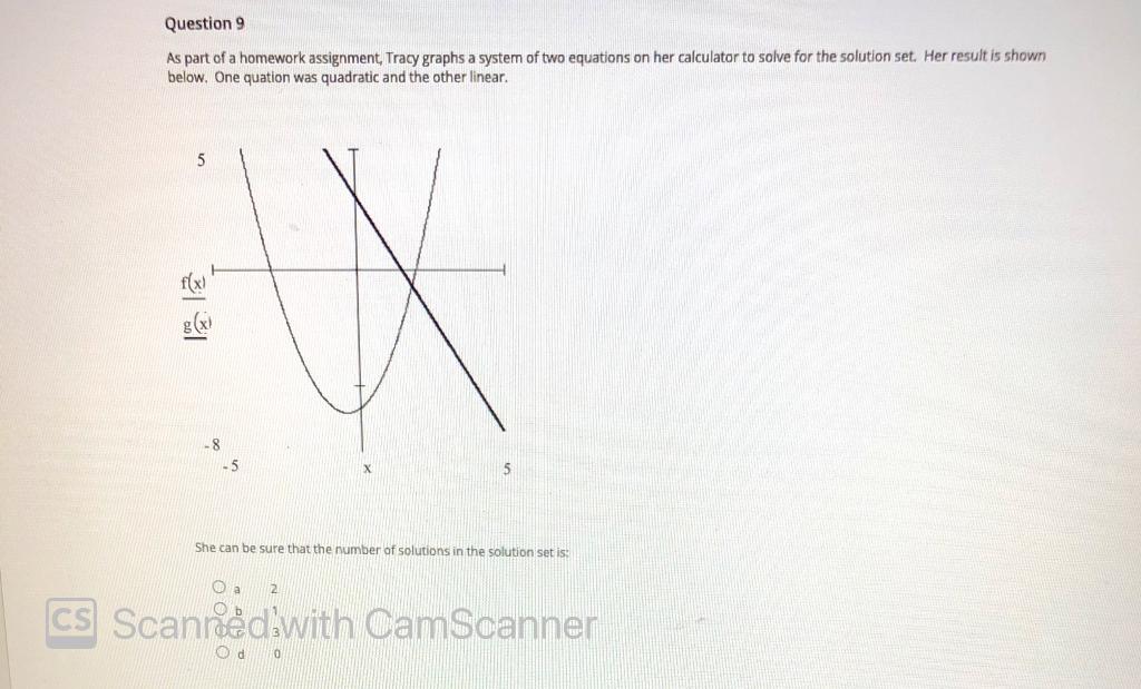 Solved Question 9 As part of a homework assignment, Tracy | Chegg.com