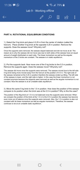 Solved Lab 10 PhET Simulation Static Equilibrium DIRECTIONS: | Chegg.com