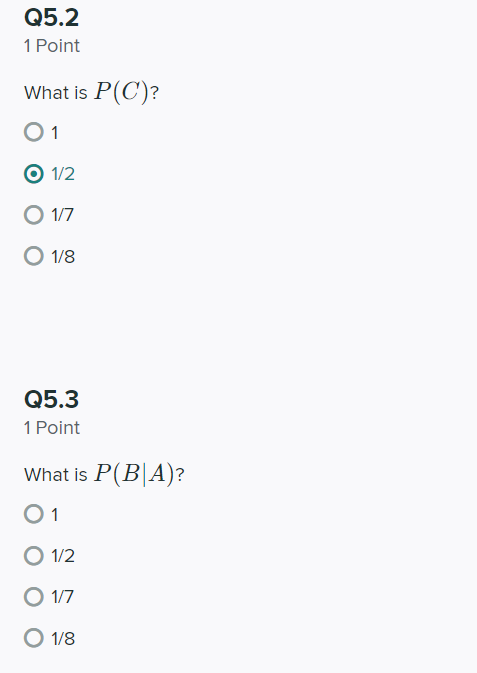 Solved Q5 8 Points We have a random permutation of the | Chegg.com