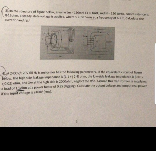 Solved 3). In the structure of figure below, assume Lm - | Chegg.com