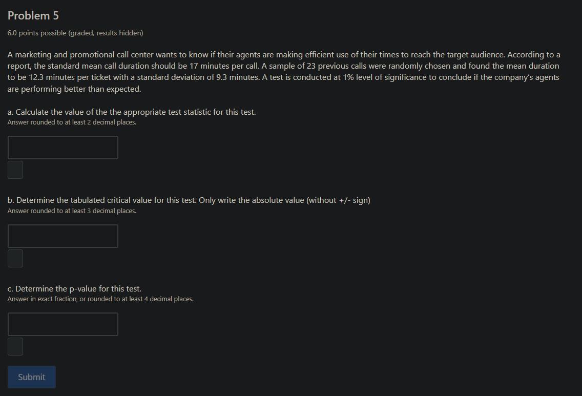 Solved Problem 5 6.0 points possible (graded, results | Chegg.com