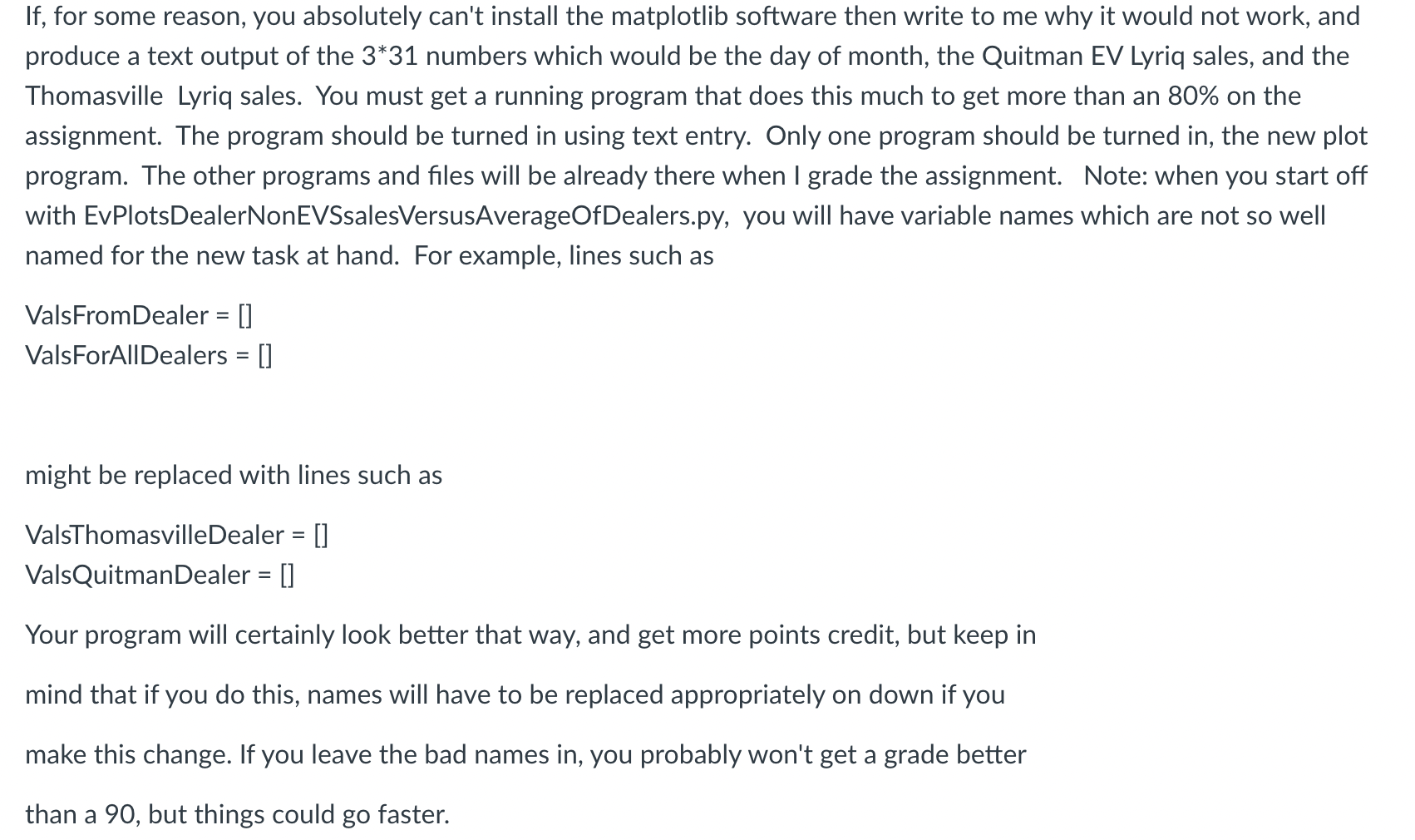 PYTHON/mathplotlib: I need a program that plots | Chegg.com