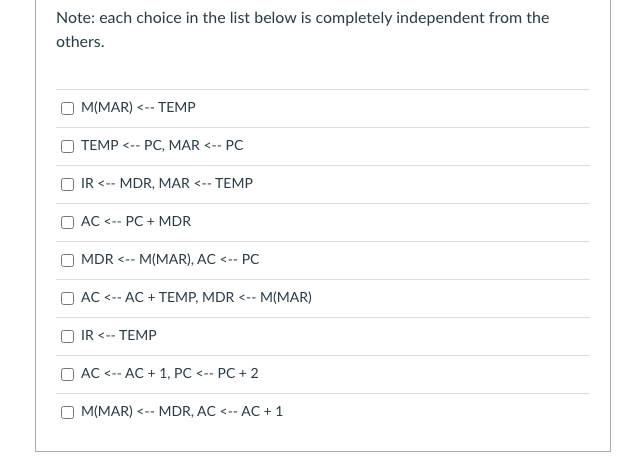 Solved Question 13 8 pts Please review the pseudo-CPU | Chegg.com