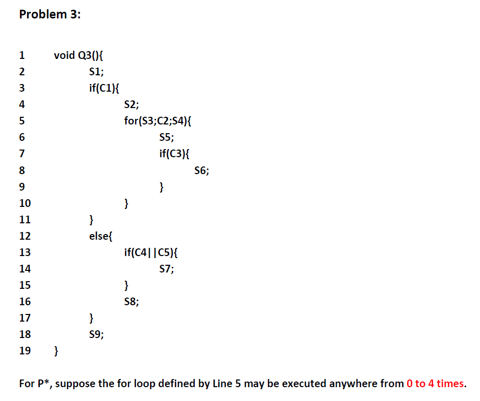 Draw the program graph. You must use line numbers to | Chegg.com