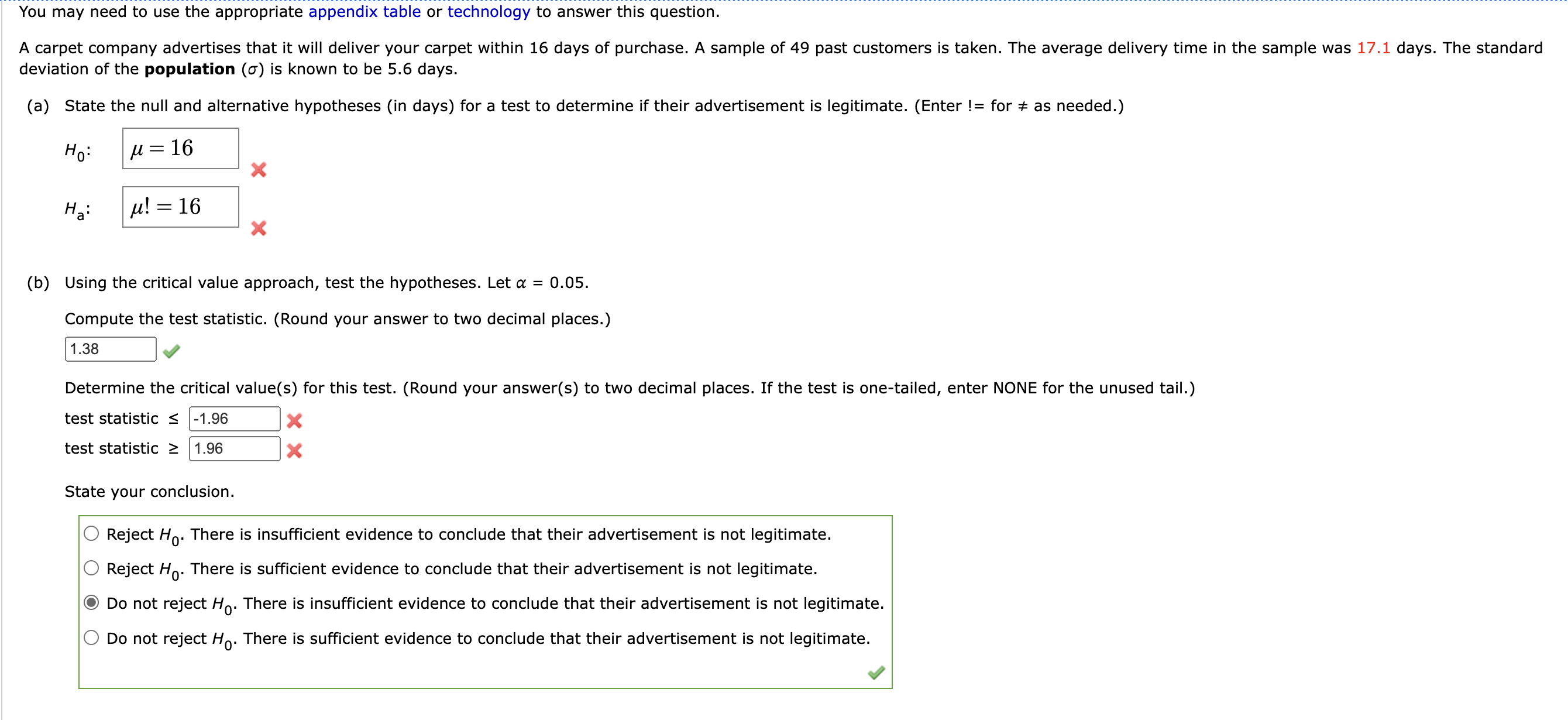 Solved by an EXPERT You may need to use the appropriate appendix table or | Chegg.com