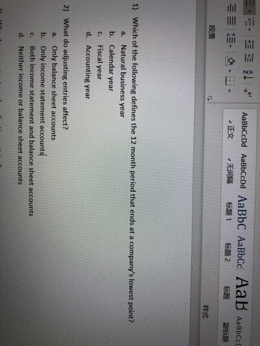 Solved H..= _ 11 AaBbCcDd AaBbCcDd AaBbC AaBbCc AaB AaBbce | Chegg.com