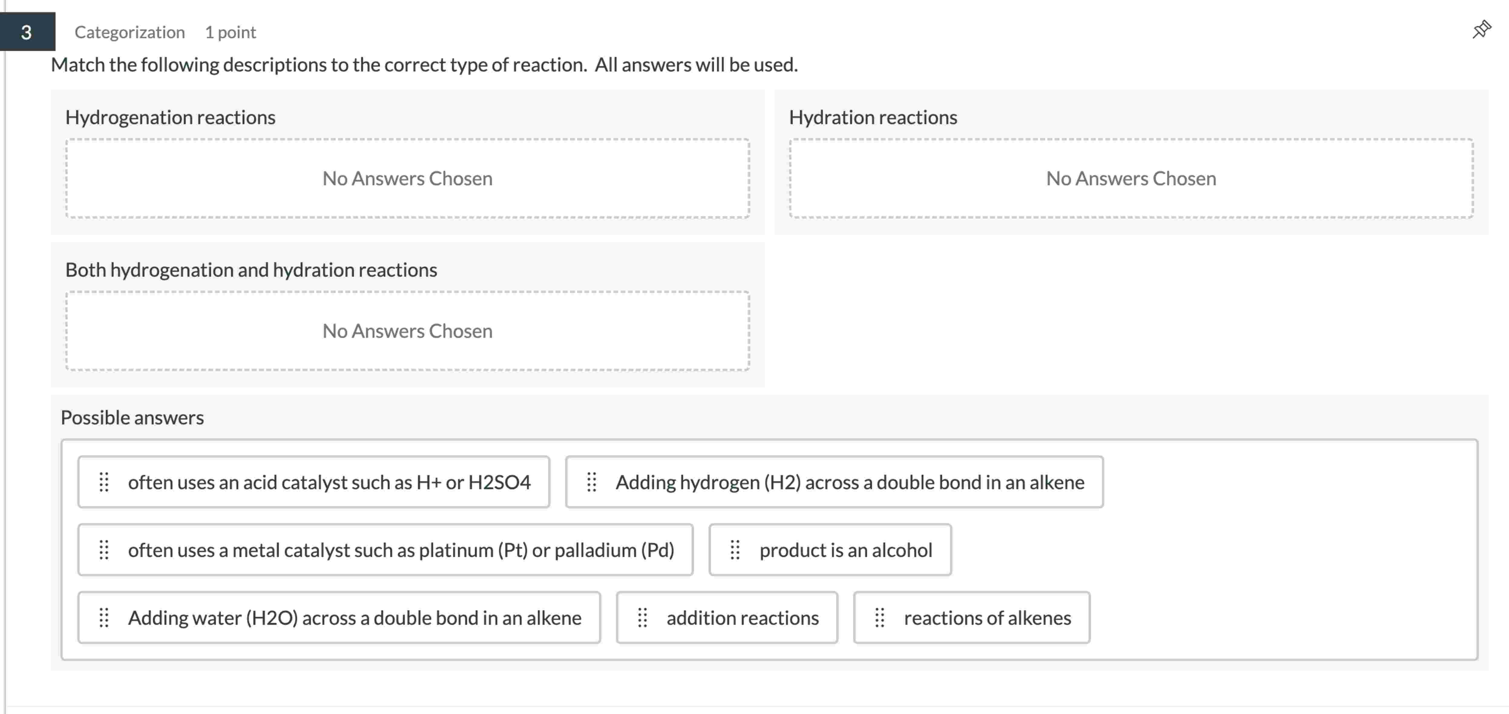 Solved Match the following descriptions to the correct type | Chegg.com