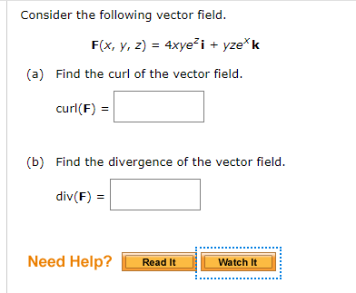 [Solved]: Consider the following vector field. [ mathbf
