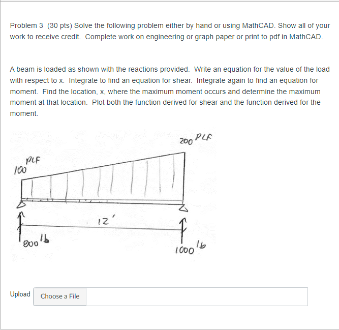 Solved Problem 3 ( 30 pts) Solve the following problem | Chegg.com Solved Problem 3 ( 30 pts) Solve the following problem | Chegg.com