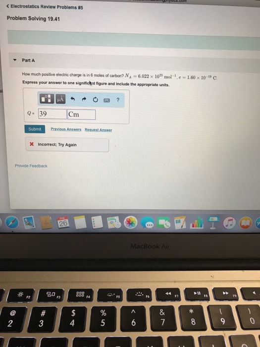 Solved Electrostatics Review Problems #5 Problem Solving | Chegg.com
