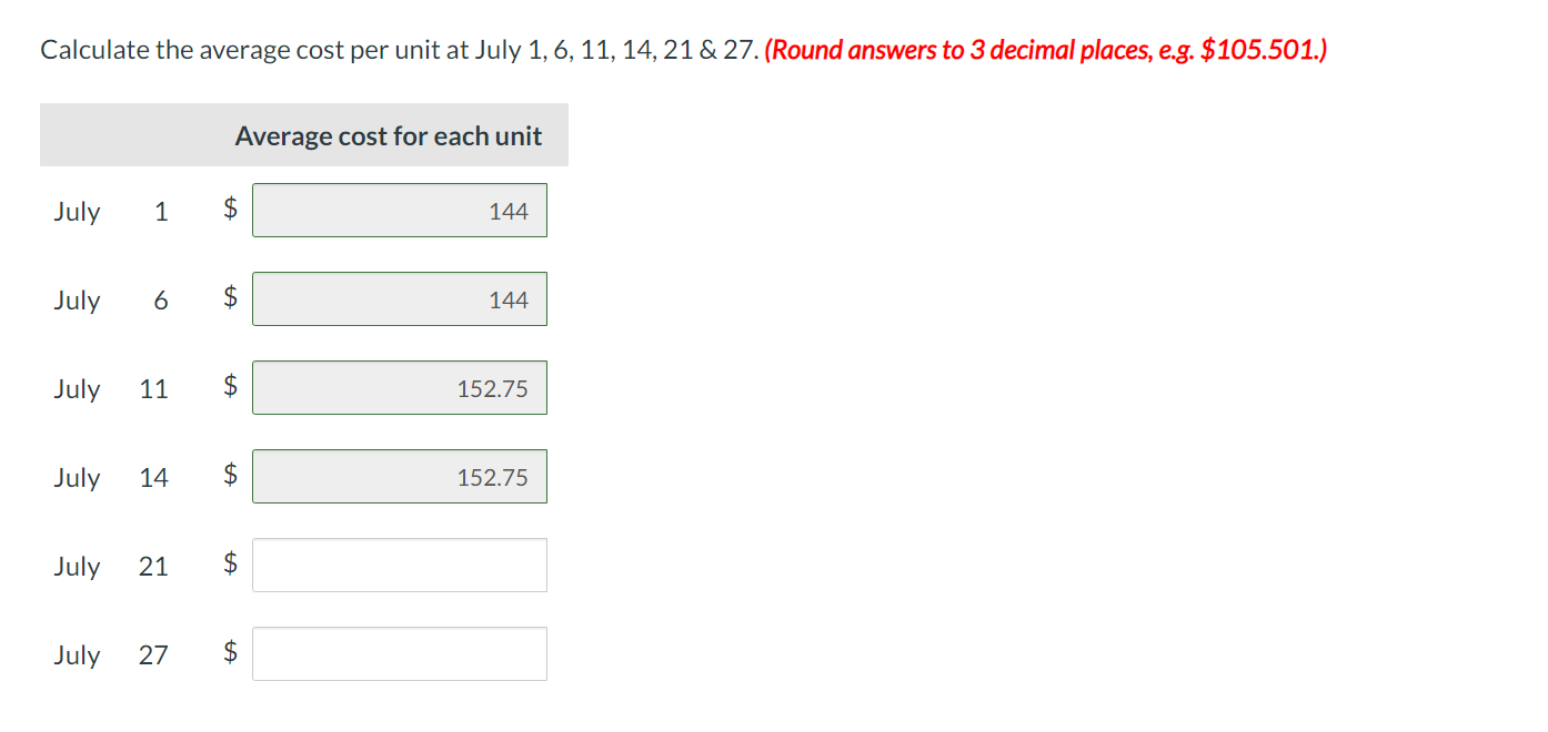 Solved Cullumber Co. began operations on July 1. It uses a | Chegg.com