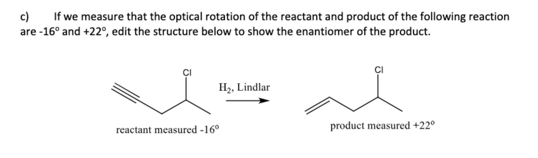 Solved The correct stereochemistry for the product is for | Chegg.com
