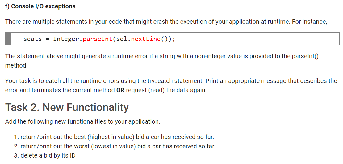 Solved a) Boolean Setters Update the setters of all the | Chegg.com
