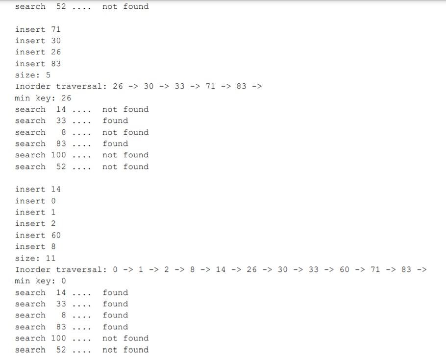Solved Question 2 Binary search tree in C (40 pts) Subject: | Chegg.com