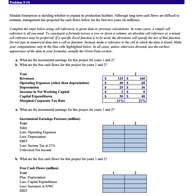 solved-problem-9-14-elmdale-enterprises-is-deciding-whether-chegg